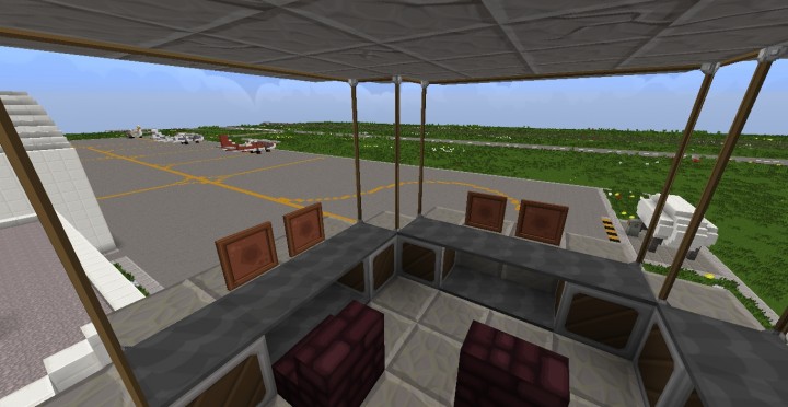 Municipal Airport Minecraft Map