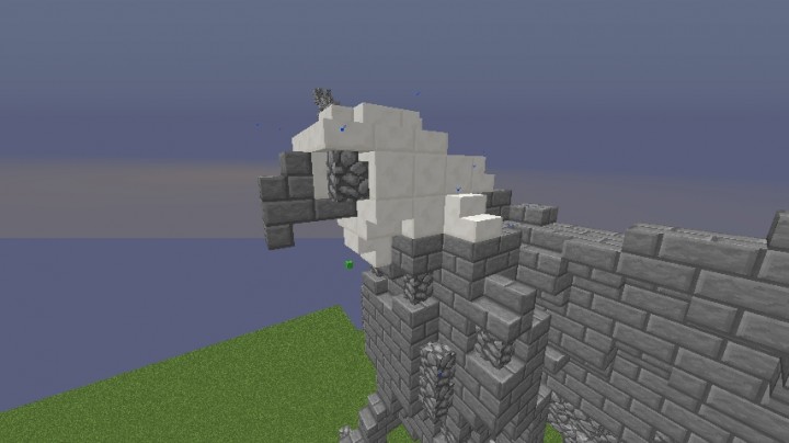 Golden Eagle inspired from an picture Minecraft Map