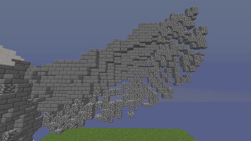 Golden Eagle inspired from an picture Minecraft Map