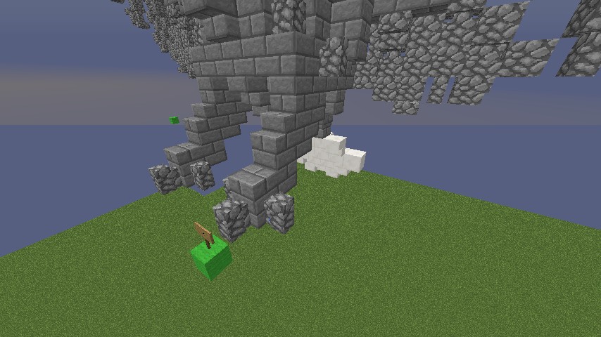 Golden Eagle inspired from an picture Minecraft Map