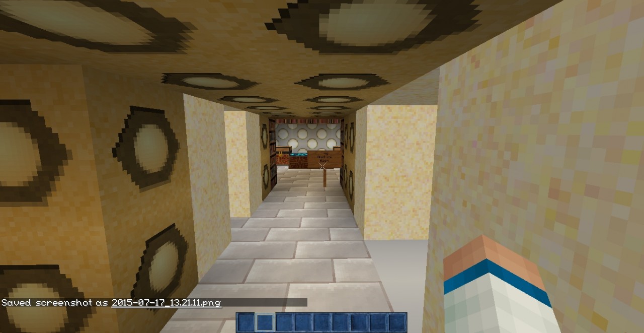 The T.A.R.D.I.S. AKA Tardis from Doctor Who Minecraft Map