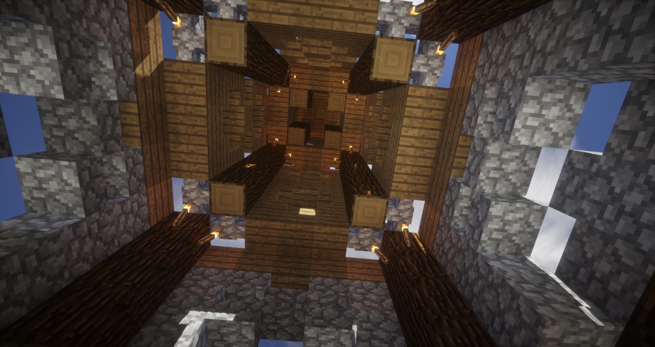 Floating Tower Spawn Minecraft Map