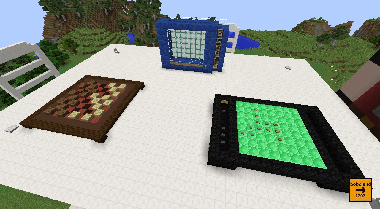 Game Table Minecraft Map