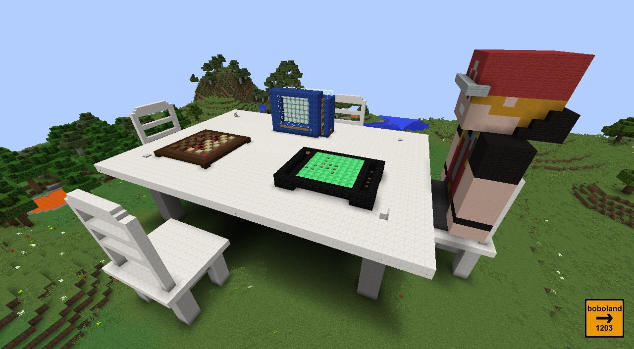 Game Table Minecraft Map