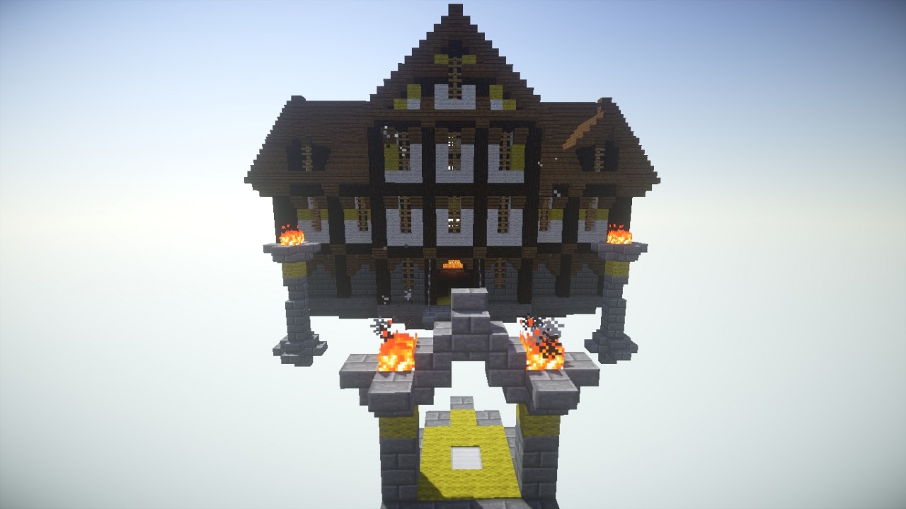 BedWars map - Houses Minecraft Map