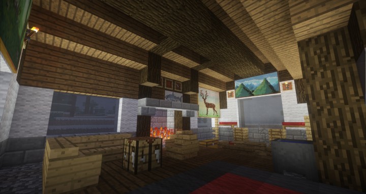 Hunting Lodge Minecraft Map