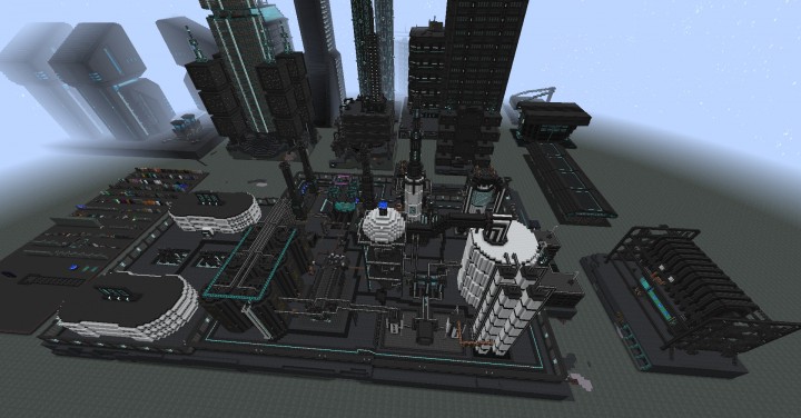 Norzeteus Space-Buildings-Bundle Minecraft Map