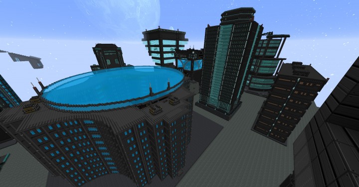 Norzeteus Space-Buildings-Bundle Minecraft Map