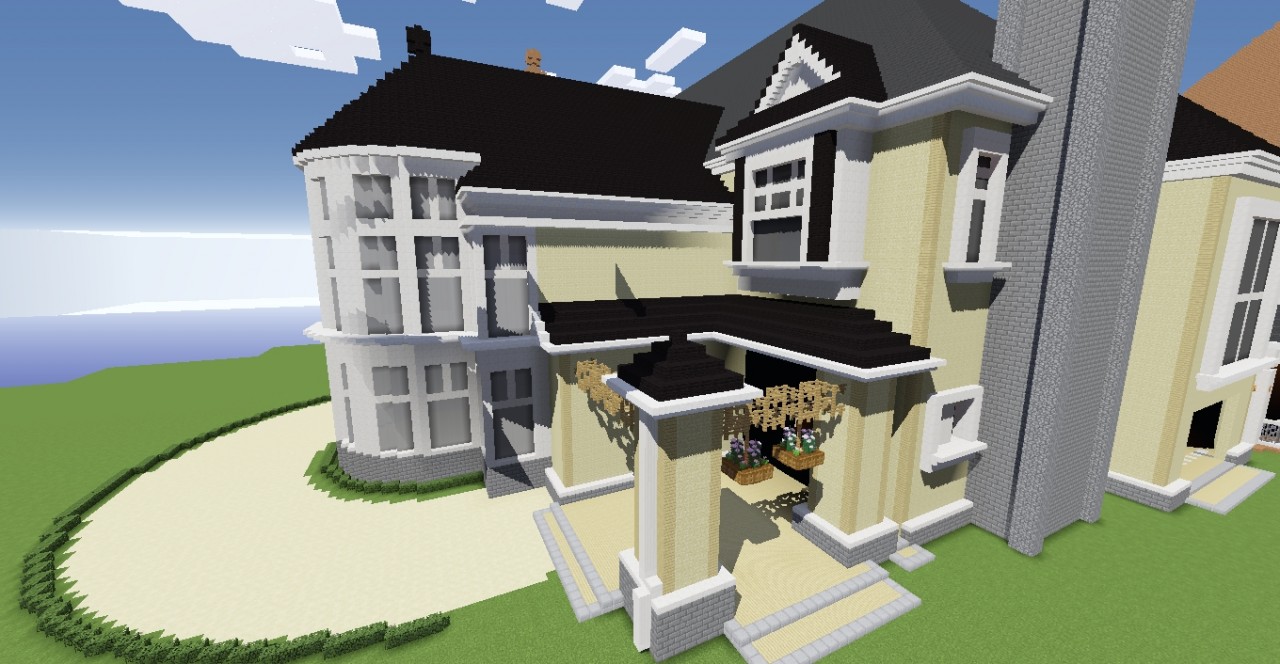Dutch-Style Mansion Minecraft Map