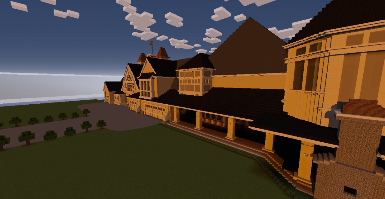 Dutch-Style Mansion Minecraft Map