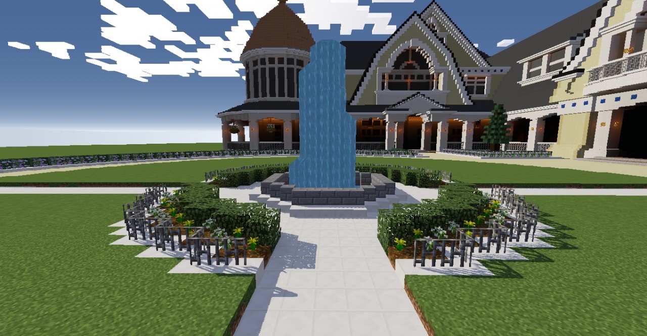 Dutch-Style Mansion Minecraft Map