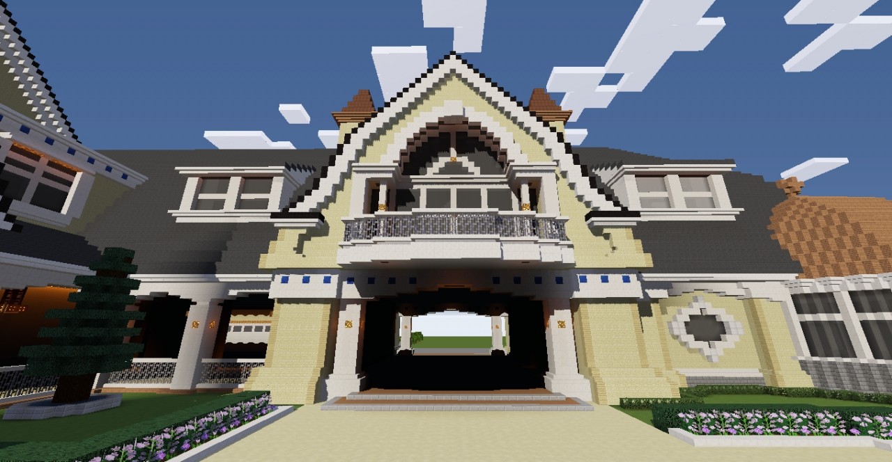 Dutch-Style Mansion Minecraft Map