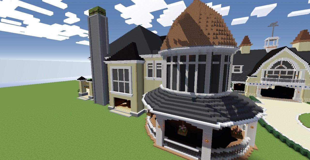 Dutch-Style Mansion Minecraft Map