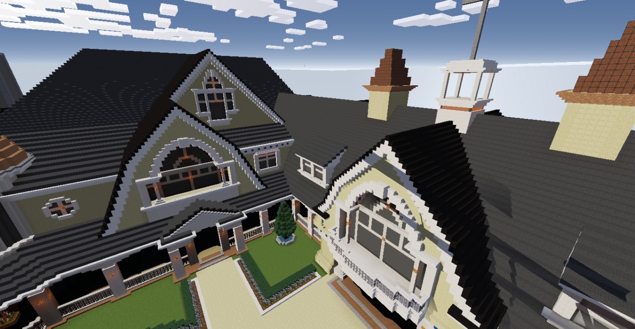 Dutch-Style Mansion Minecraft Map