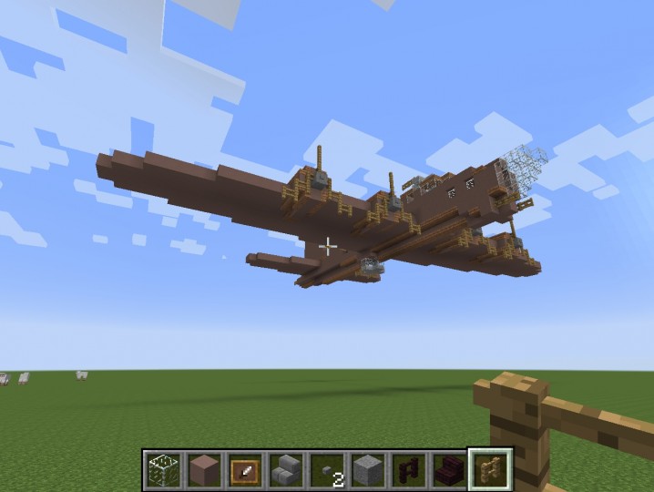 B-17G Flying Fortress Minecraft Map