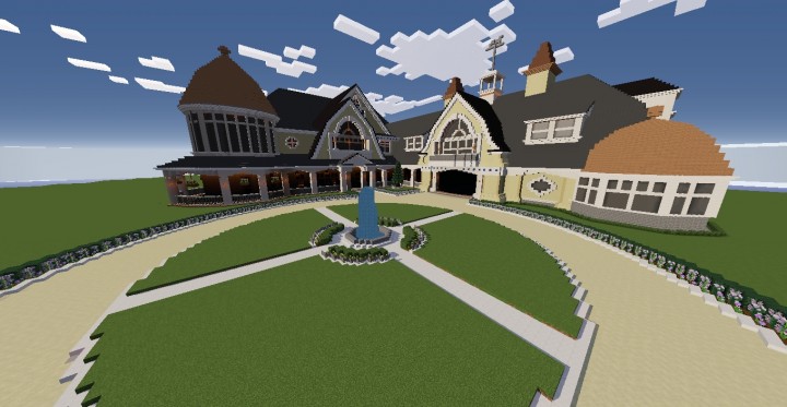 Dutch-Style Mansion Minecraft Map