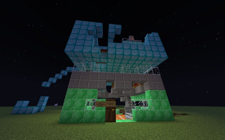 Vault 10 Security House Minecraft Map