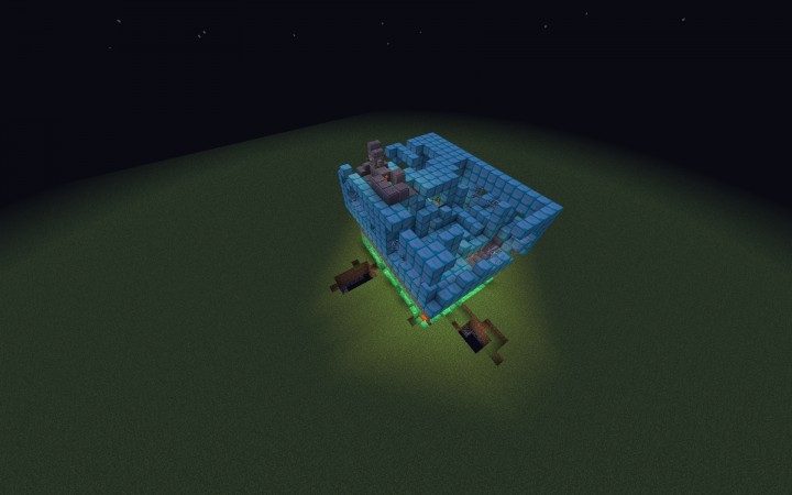 Vault 10 Security House Minecraft Map