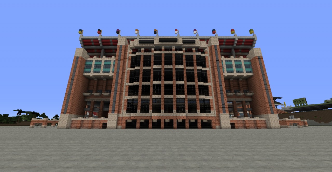 Oklahoma Memorial Stadium Minecraft Map