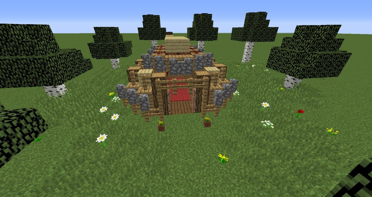 AUTOMATIC NIGHT LIGHTS (VANILLA) Minecraft Map