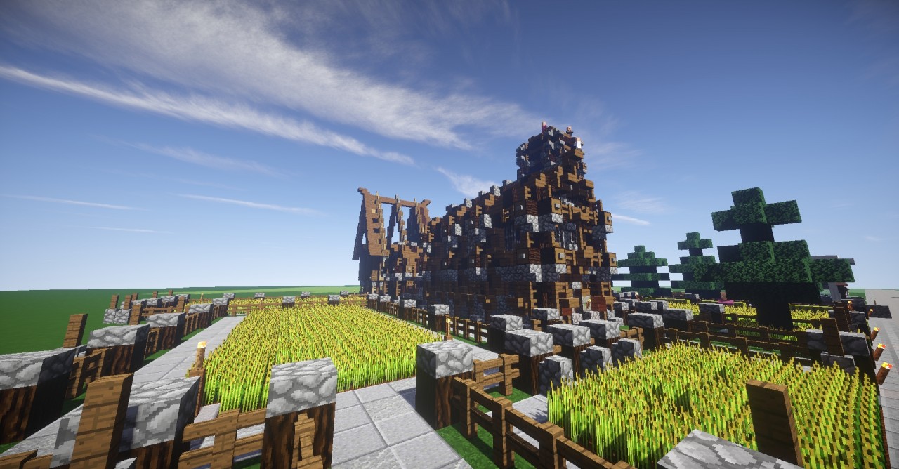Medieval Farm Minecraft Map