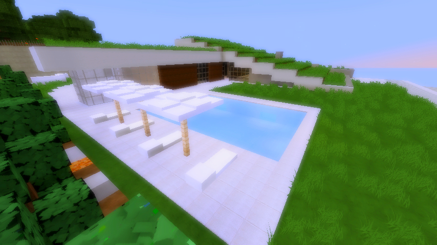 Modern house - Flat 2.0 Minecraft Map