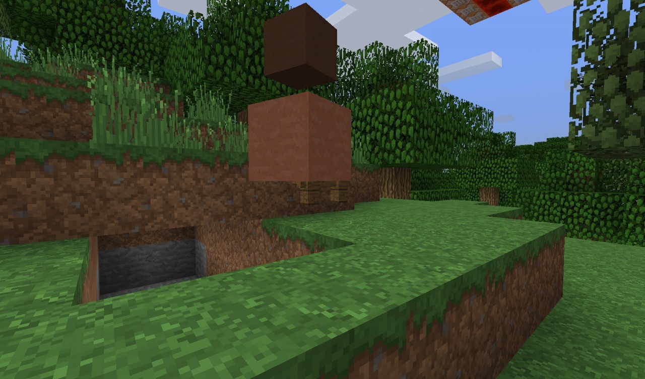 Chipmunks In Vanilla Minecraft | Only Two Commands Minecraft Map