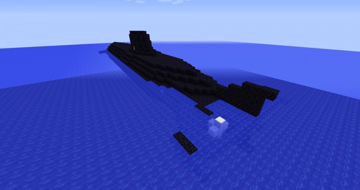 Nuclear Attack Submarine Minecraft Map