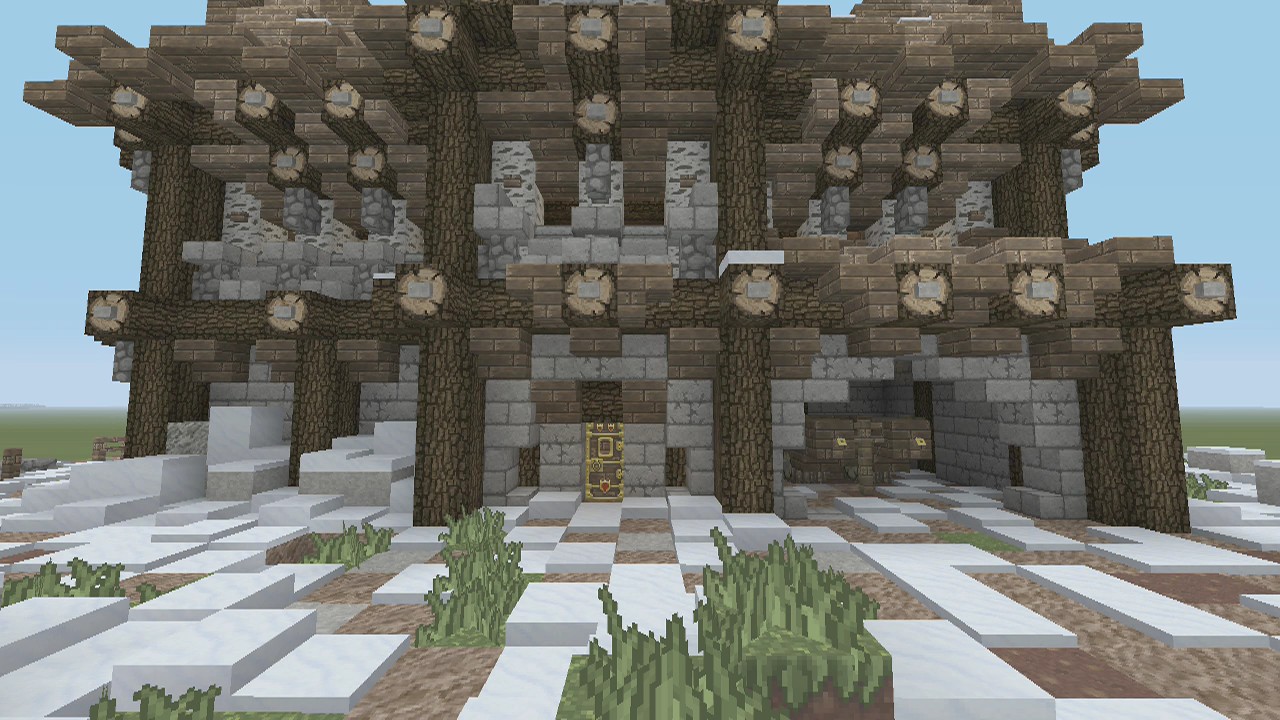 Architectural Vignette: Nordic House Minecraft Map