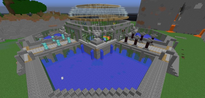 Creative world spawn Minecraft Map