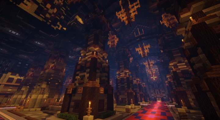 [Spawn / Building] Palace of the Gods Minecraft Map