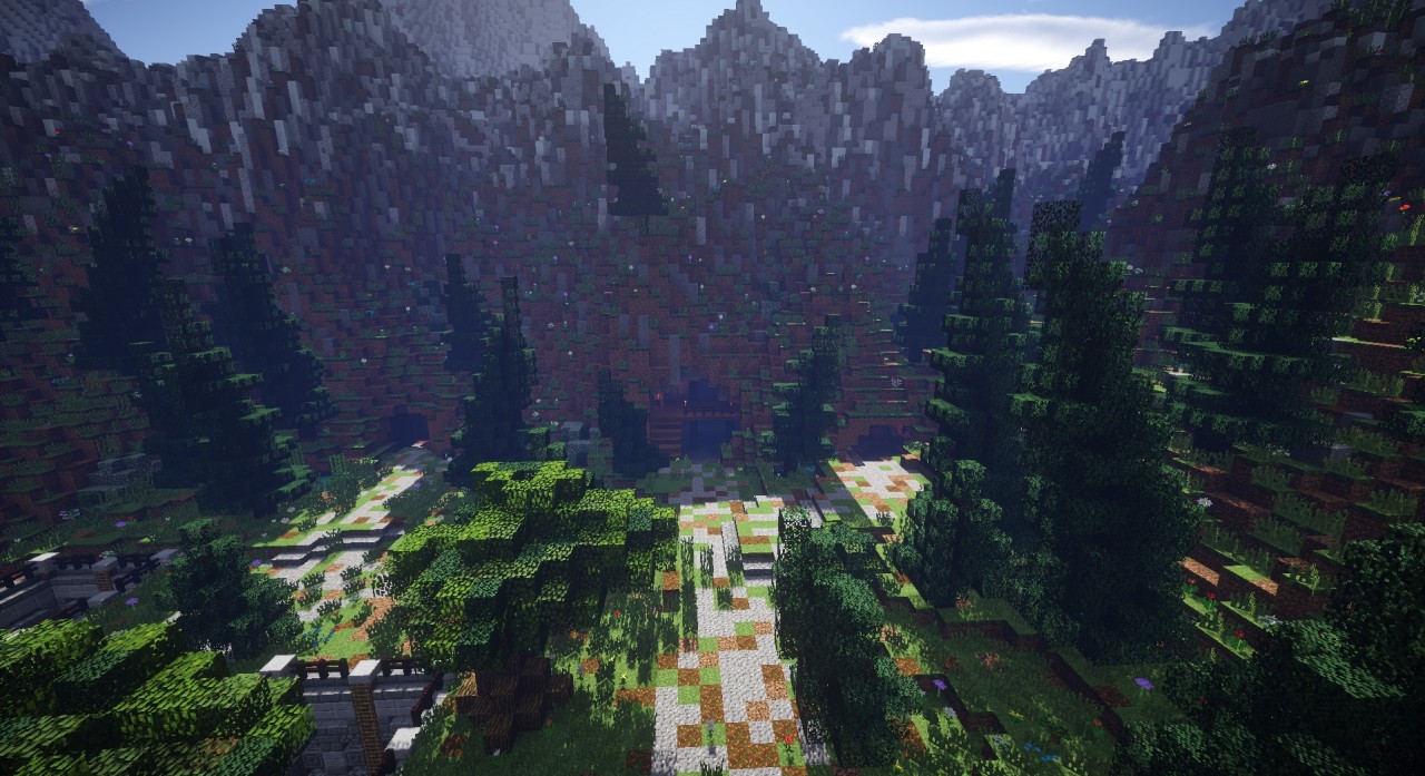 [Spawn / Factions] The White Mountains Minecraft Map