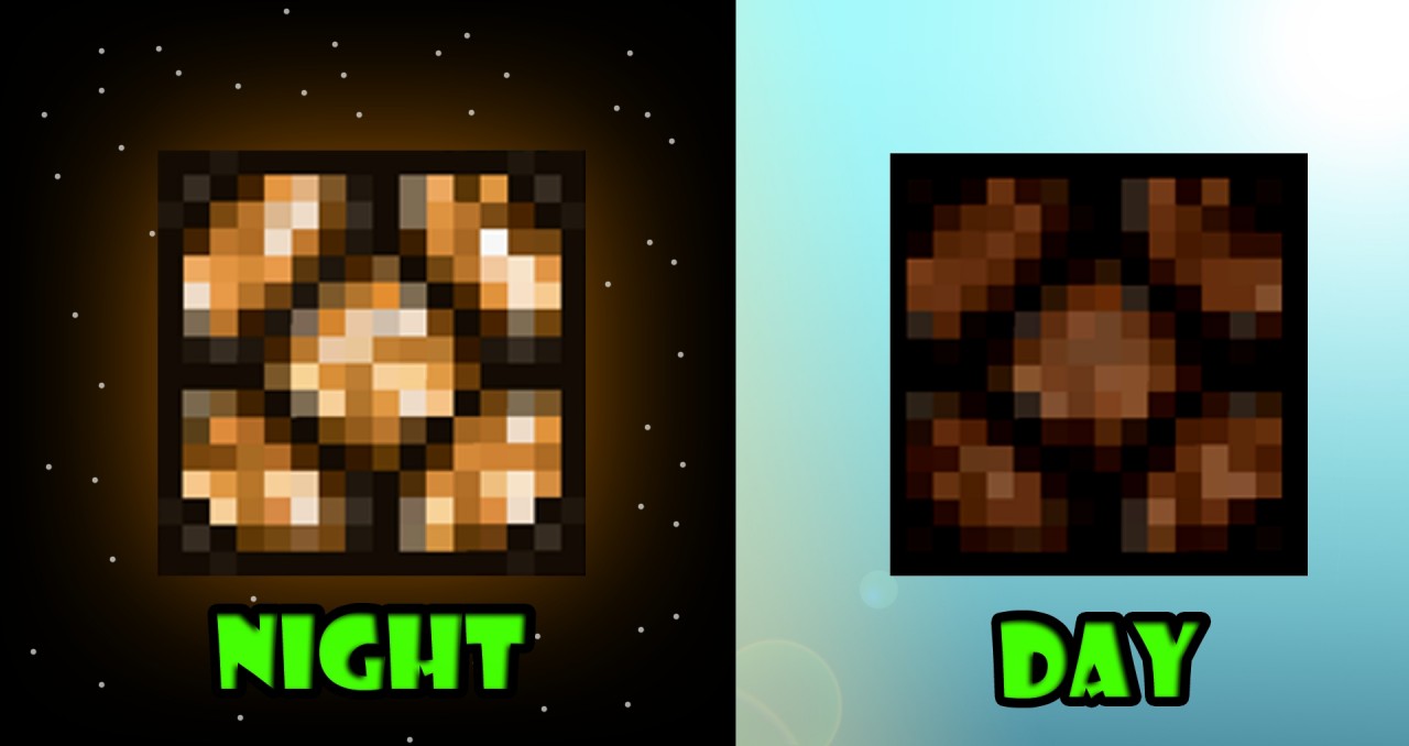 AUTOMATIC NIGHT LIGHTS (VANILLA) Minecraft Map