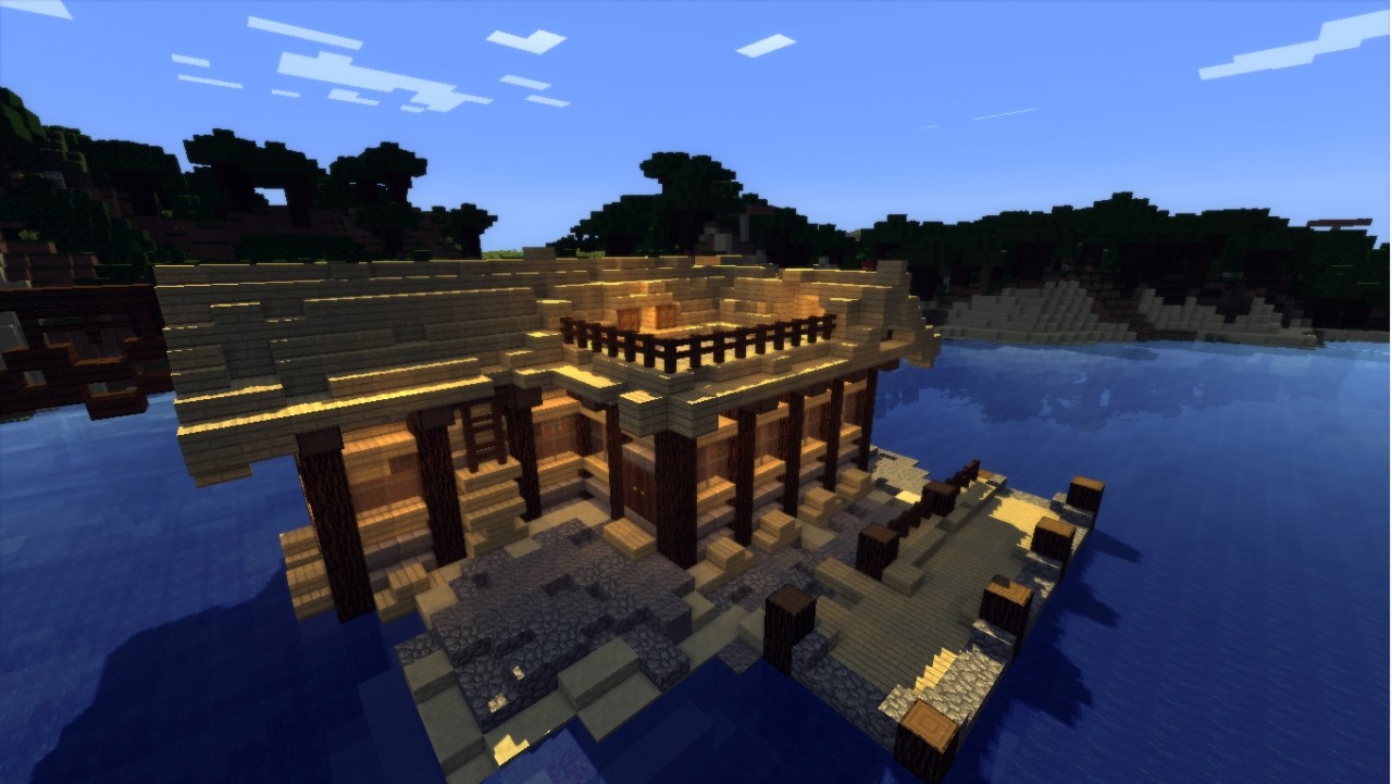 Fishing House Minecraft Minecraft Map