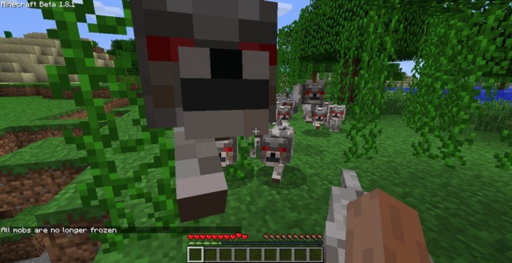 The bosses commands Minecraft Map