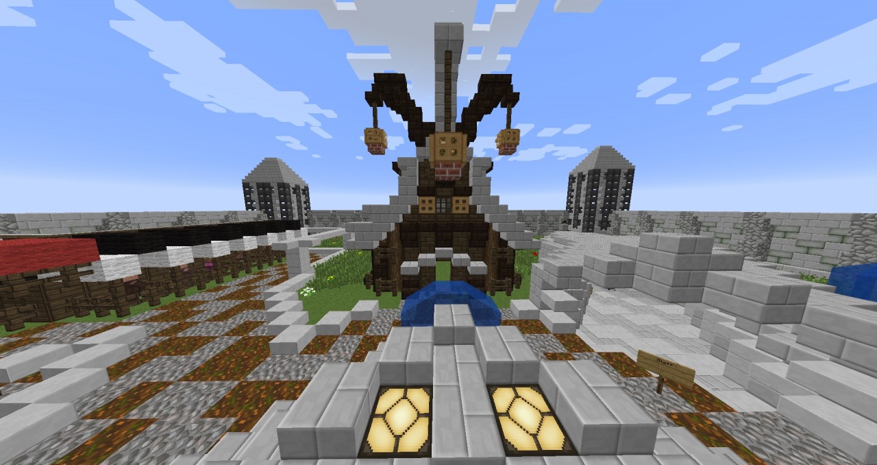 Spawn PvP Faction Minecraft Map