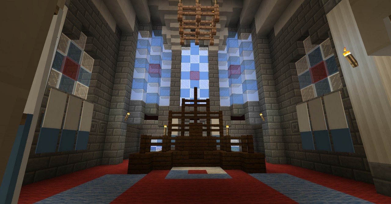 Witcher 3 Vizima Palace Minecraft Map