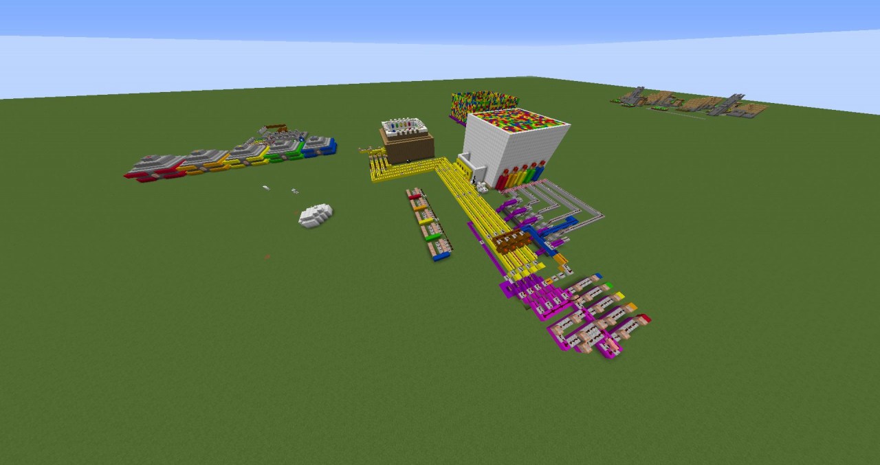 RenSquared's Rainbow Runner Minecraft Map