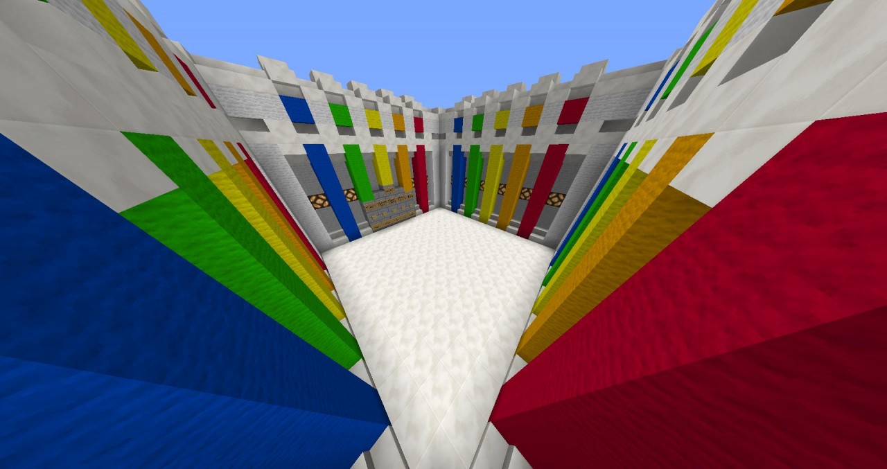 RenSquared's Rainbow Runner Minecraft Map