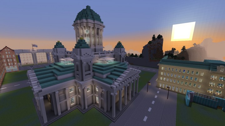 Helsinki Cathedral Minecraft Map