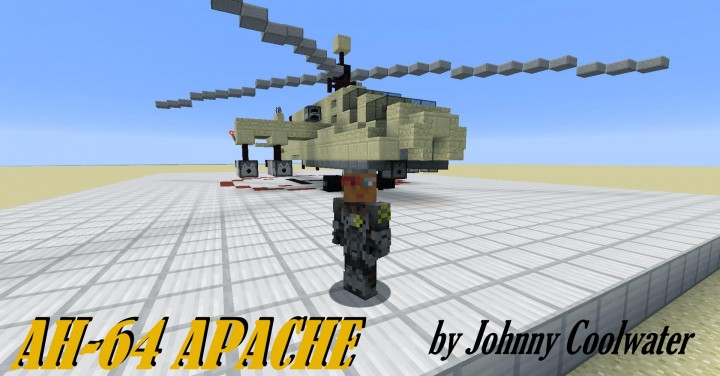 AH 64 Apache Minecraft Map