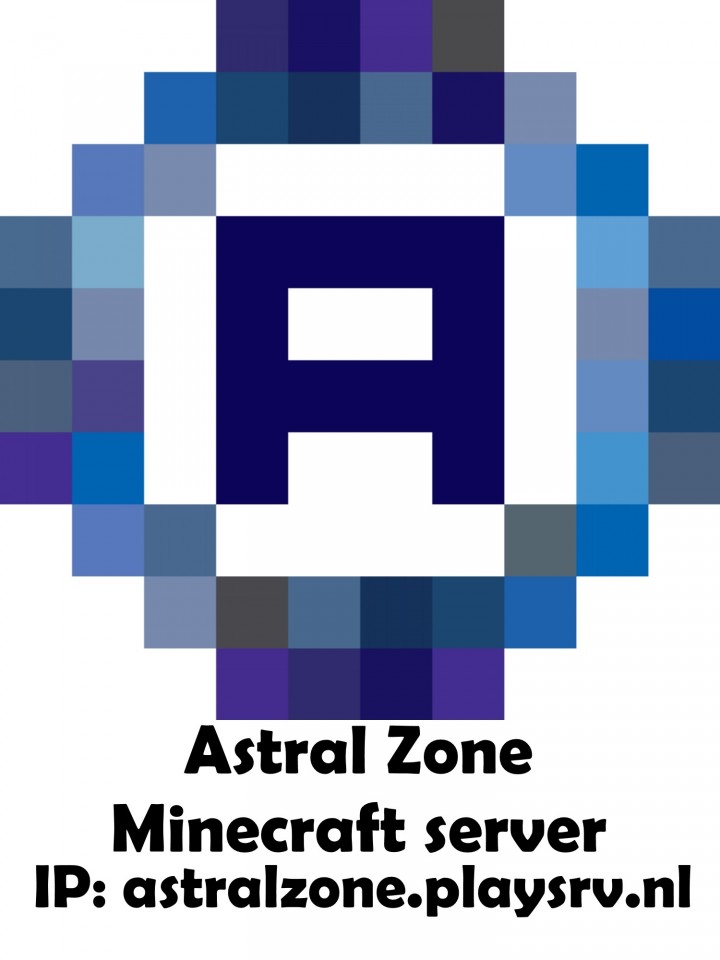 Astral Zone pretpark server 24/7 Minecraft Server