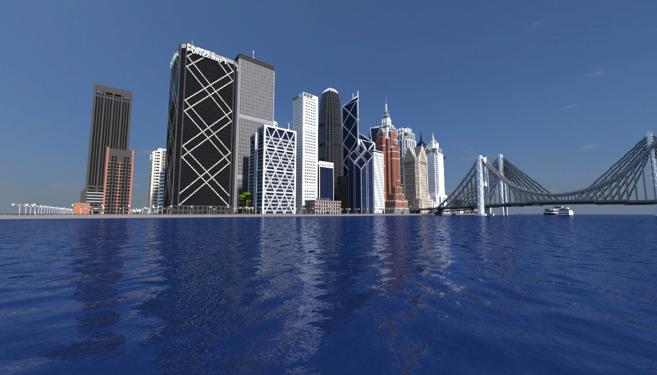 Planet Minecraft Plaza (50th Subscriber Special) Minecraft Map