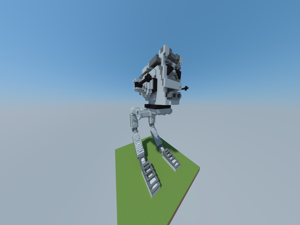 Lego AT-ST from Star Wars (Forest Moon of Endor) Minecraft Map