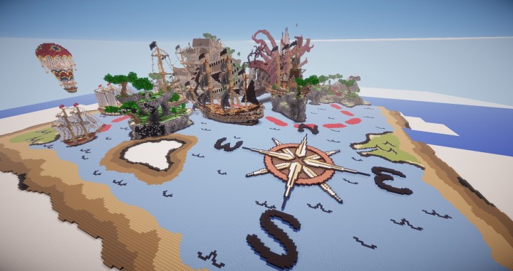 Transmarine Treasure Map Minecraft Map