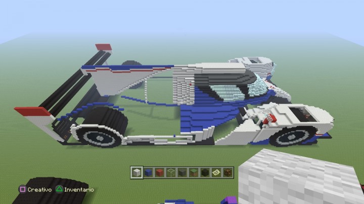 Toyota TS040 Minecraft Map
