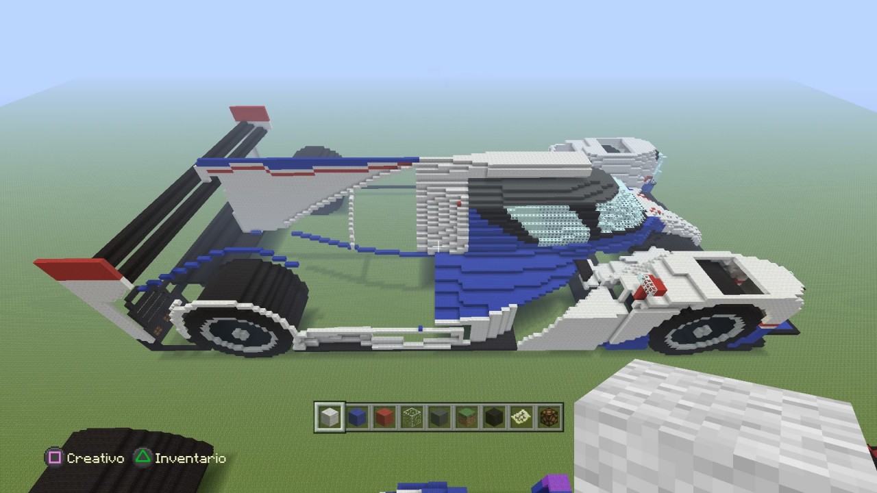 Toyota TS040 Minecraft Map