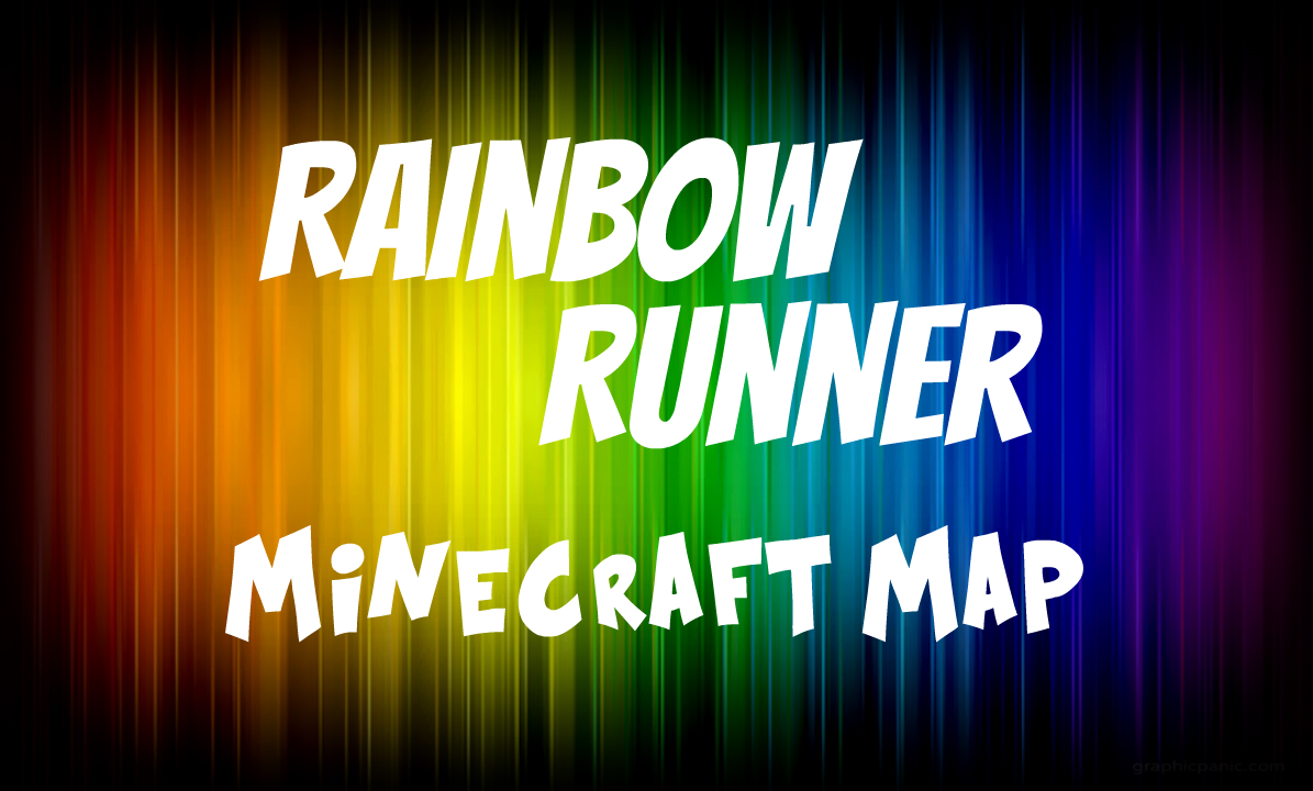 RenSquared's Rainbow Runner Minecraft Map