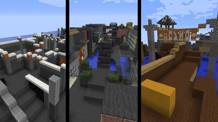 Splatoon Map/Splatoon Mechanics in one command Minecraft Project
