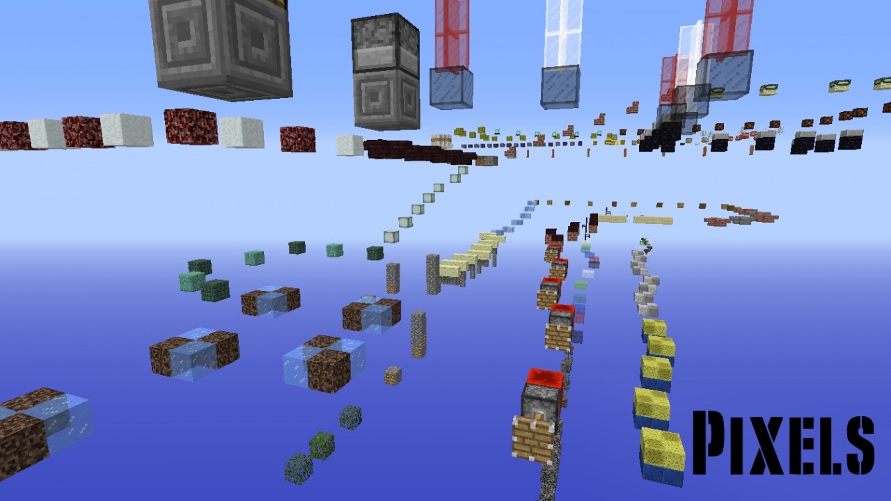 Pixels Minecraft Map